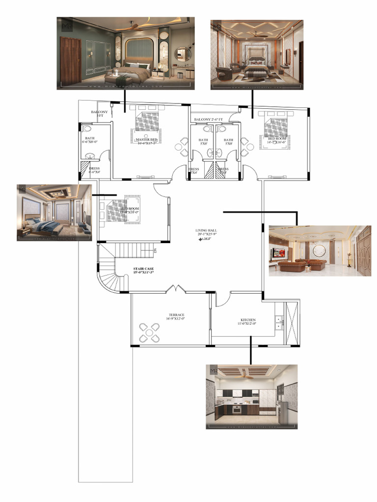 Lal Chand First Floor Interior | PDF