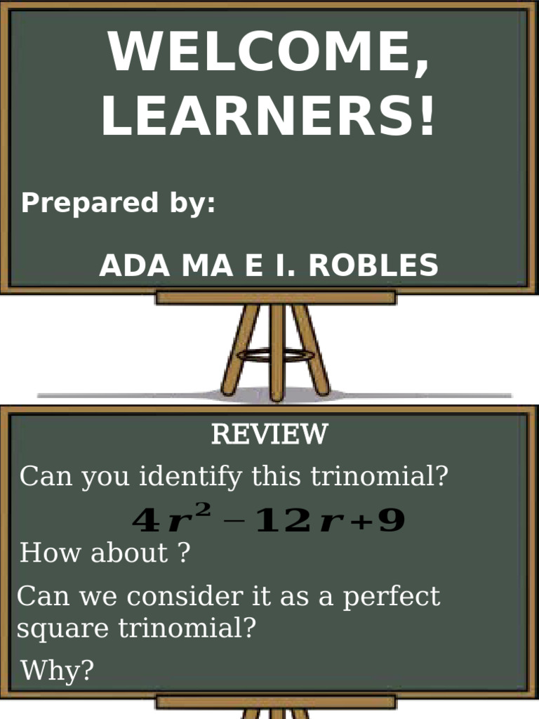 8 - PPT - Factoring General Trinomials | PDF