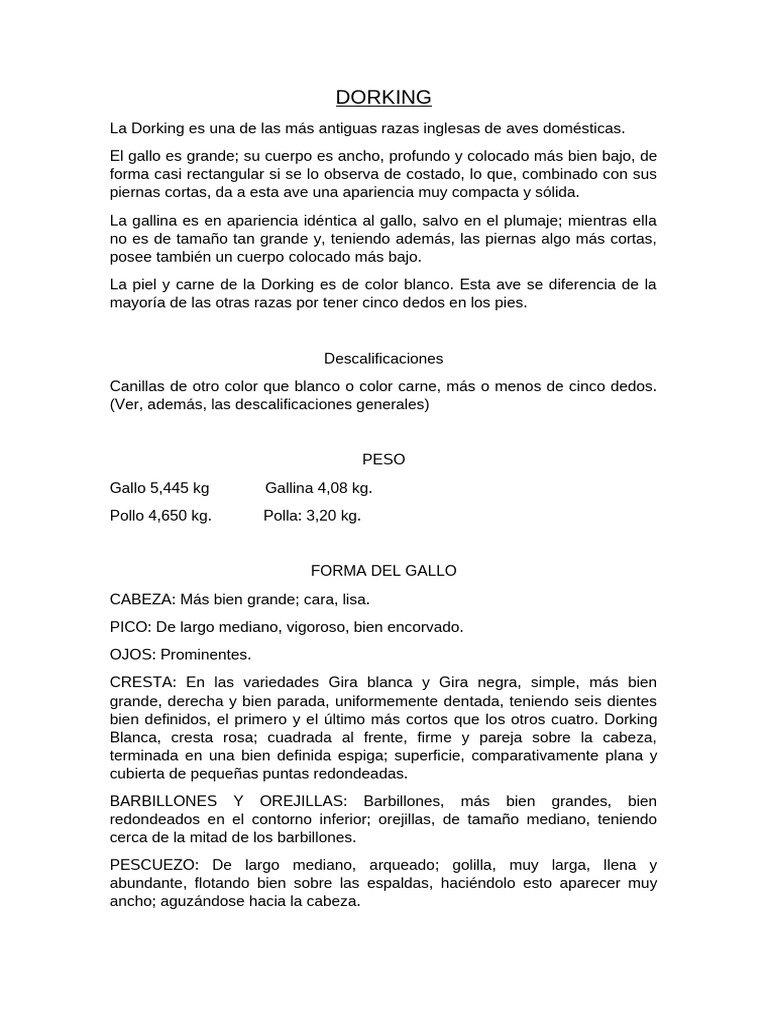 DORKING | PDF