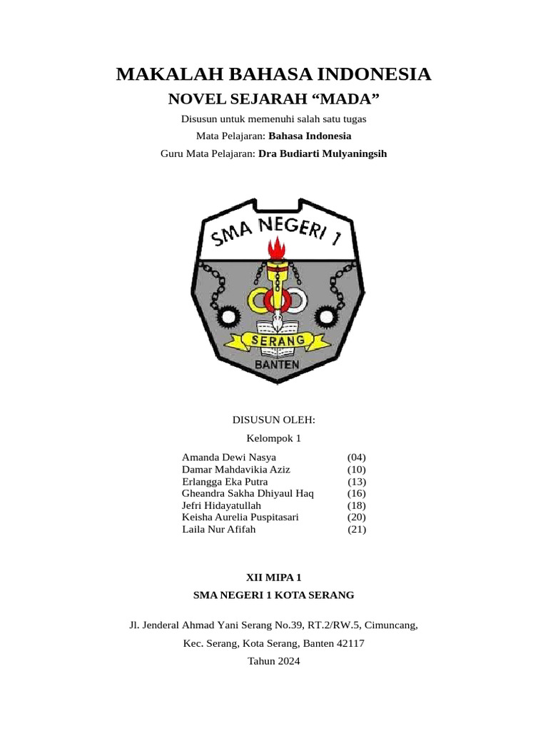 Novel Mada | PDF