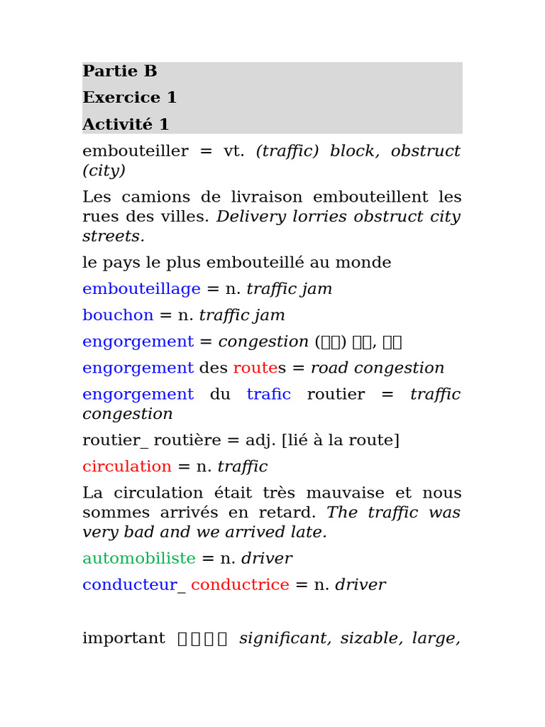 Comprehension Des Ecrits | PDF