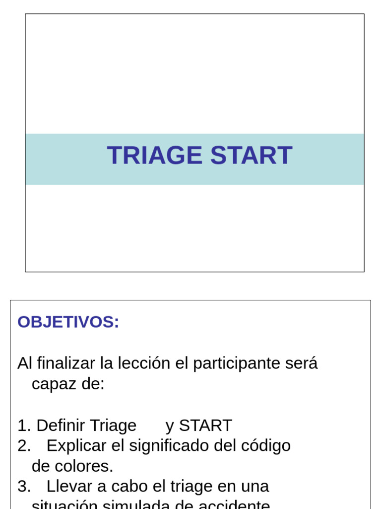 Triage Start | PDF