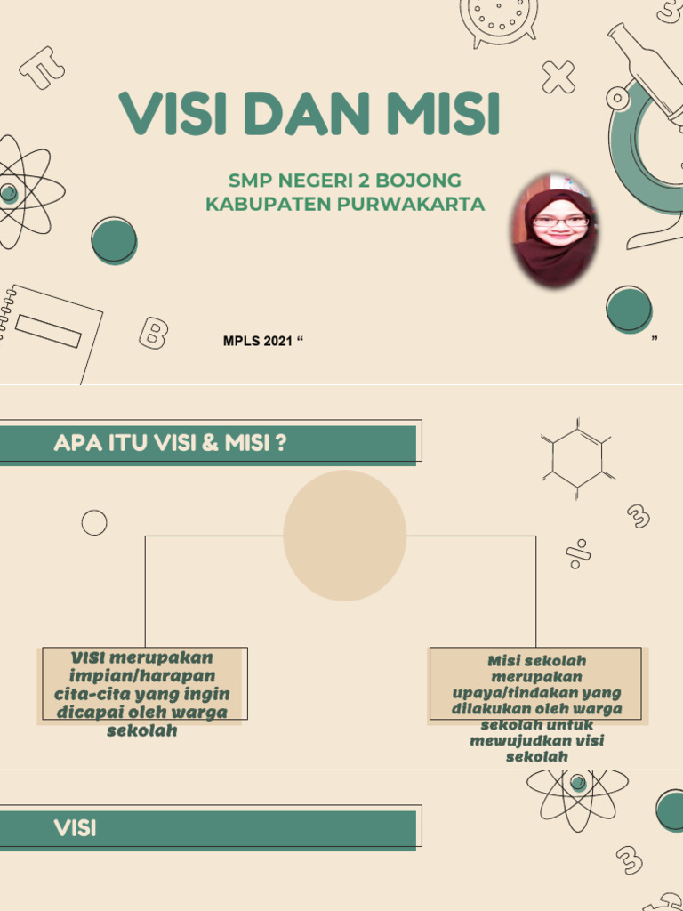 Ppt Visi Misi Smpn 2 Bojong | PDF