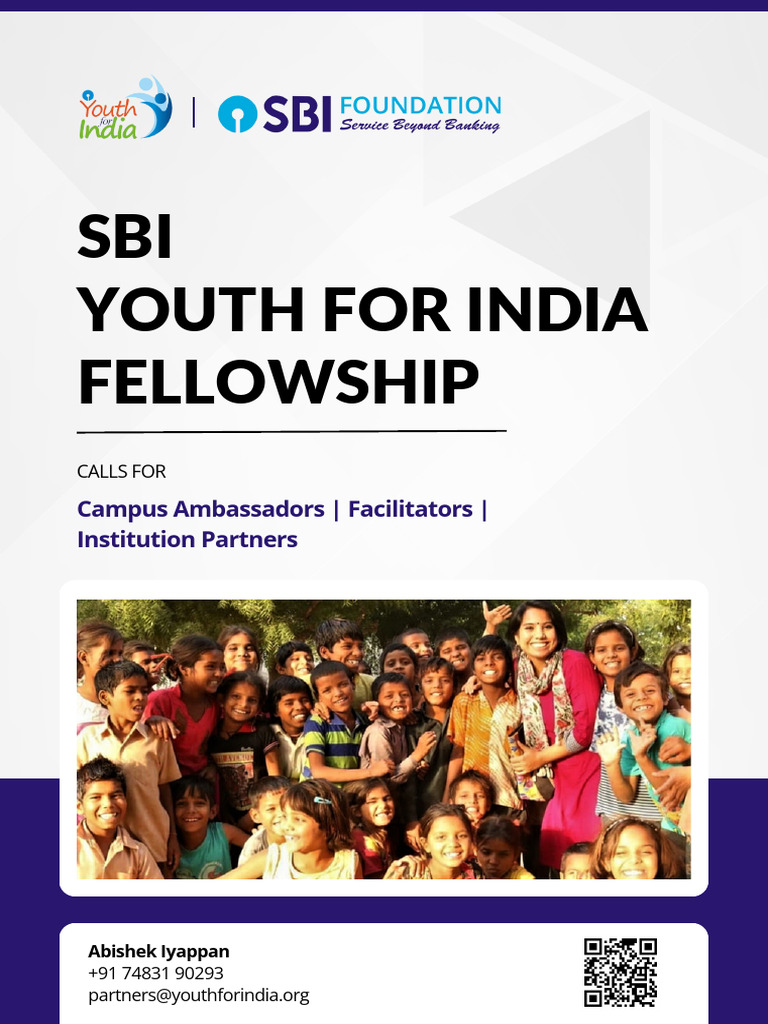 SBI Youth for India Fellowship Partners | PDF | Volunteering | Career & Growth