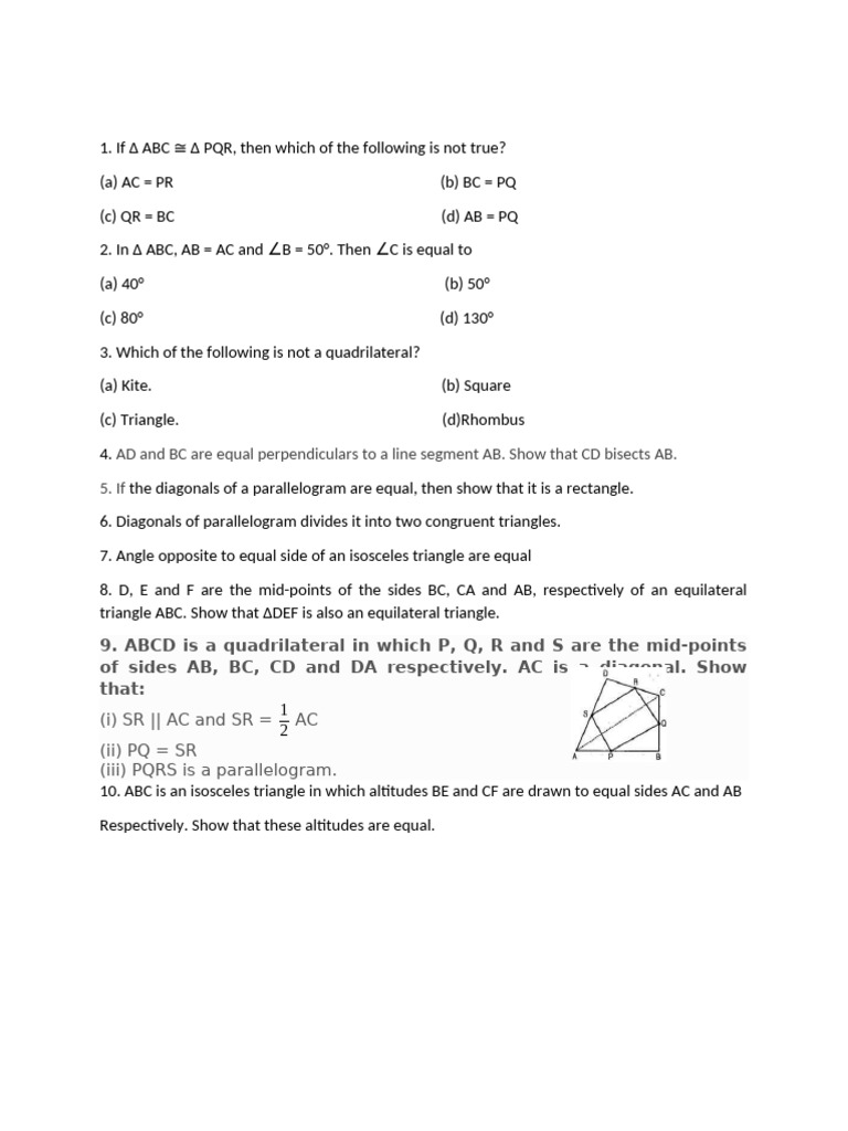Class 9 PT 3 Set 02 | PDF