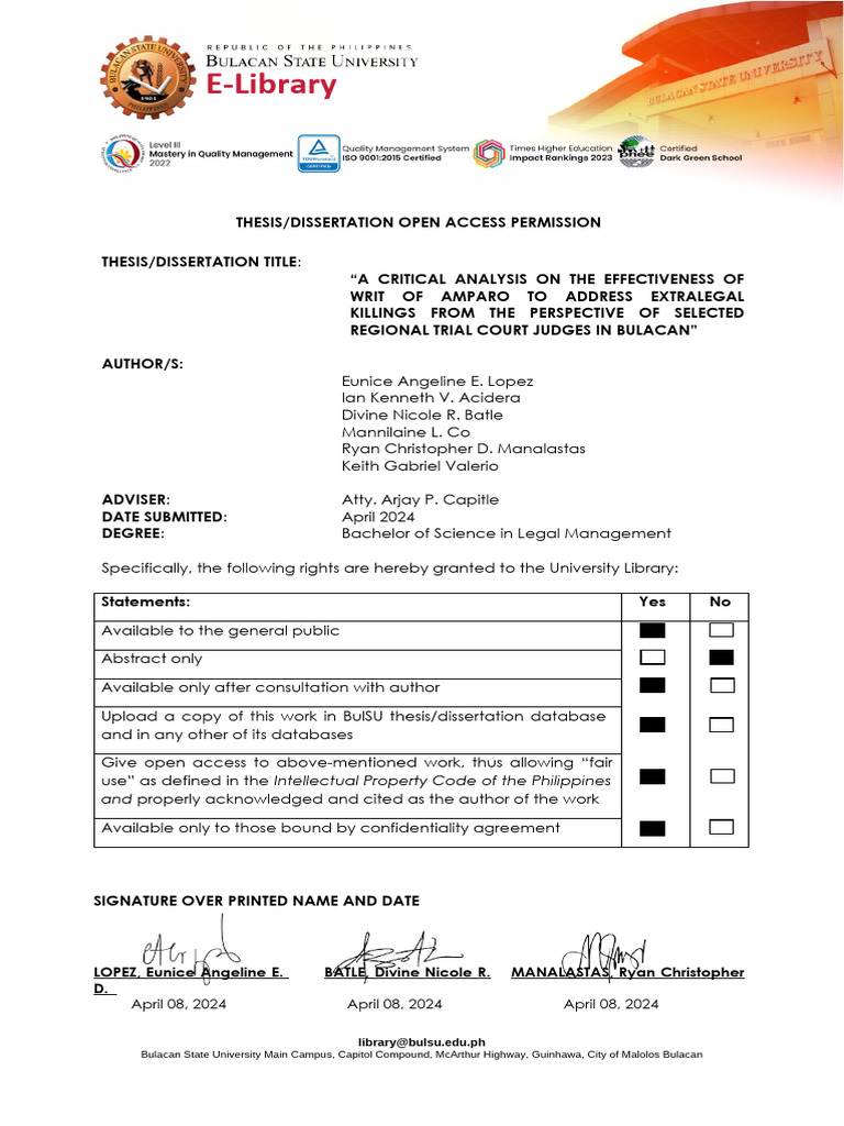 Open-Acces-Permission Form - New Template | PDF