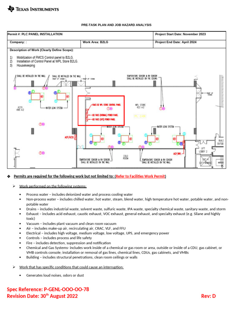 JHA (Control Panel Installation) | PDF