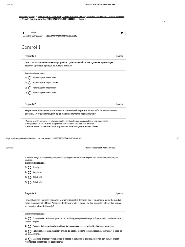 Mutual Capacitación Retail - Eclass | PDF