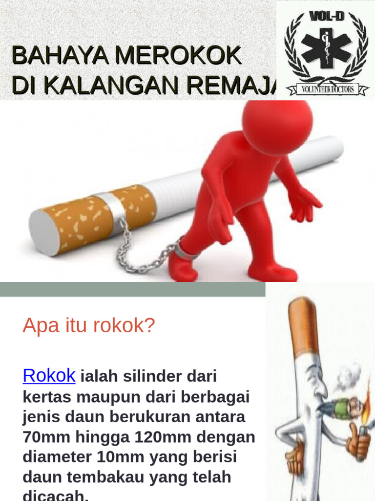 Bahaya Merokok Bagi Remaja | PDF