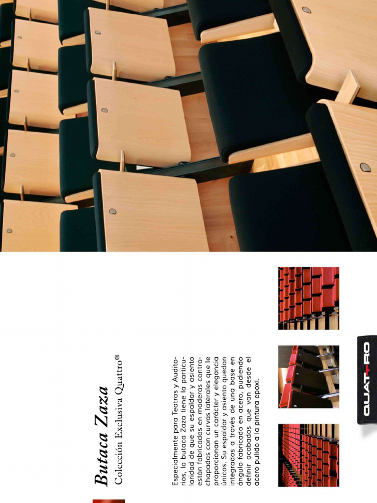 Ficha Butaca Zaza | PDF