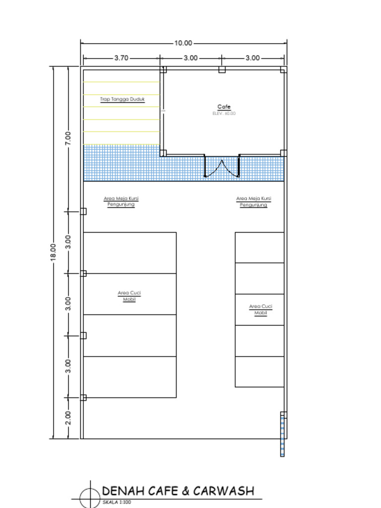 Denah Cafe Ijun | PDF