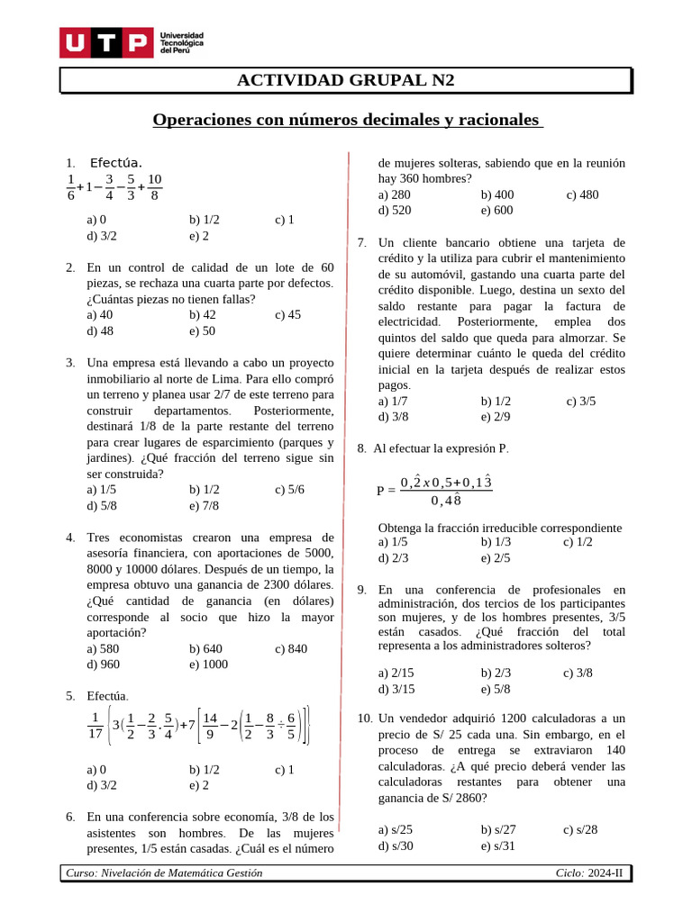 Actividad n2 grupal-NMG | PDF