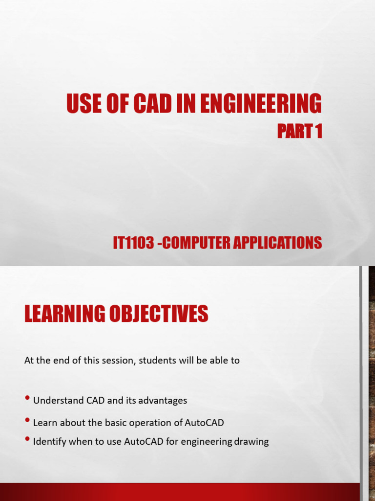 Autocad Part I Pdf