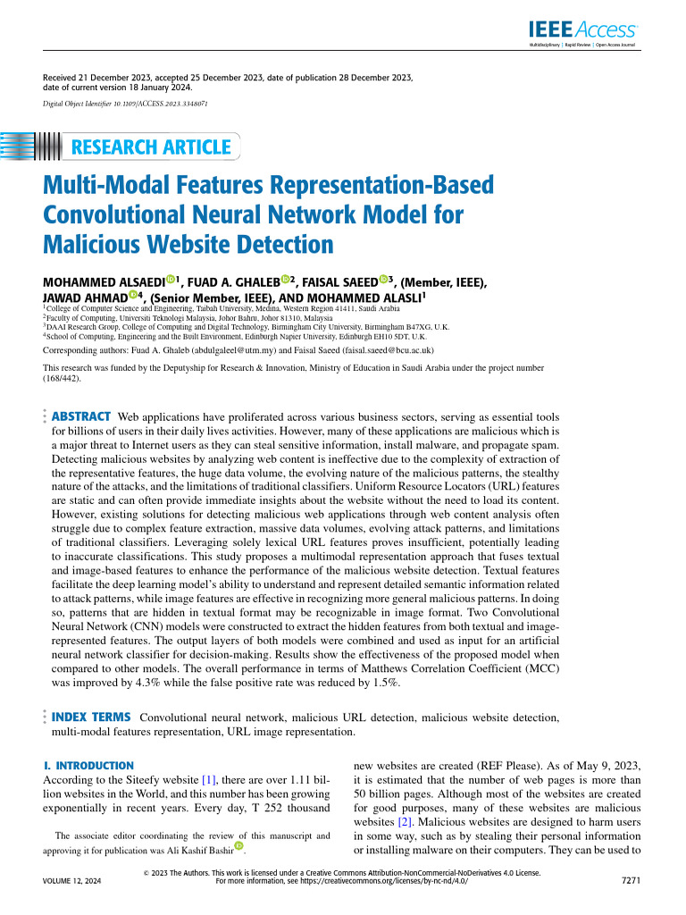 BPY - AIML - 2405-Multi-Modal Features Representation-Based Convolutional Neural Network Model ...