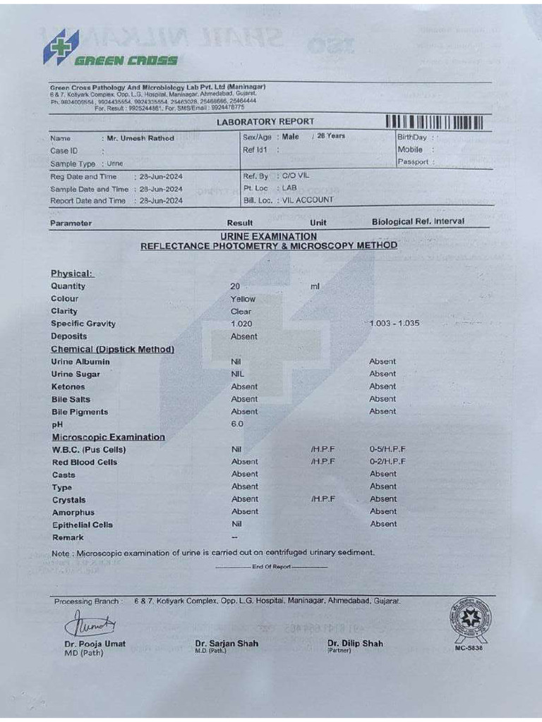 Umesh Rathod - Lab Report | PDF