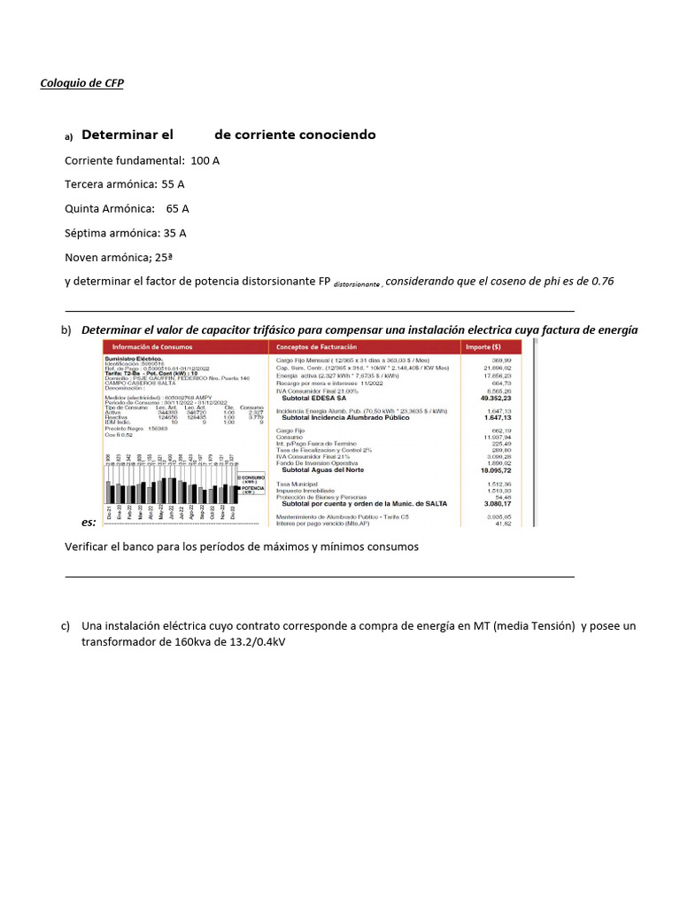 Coloquio de CFP | PDF