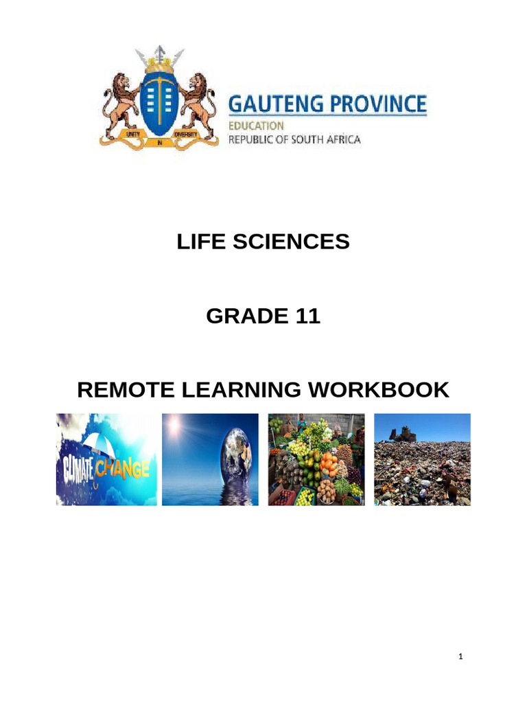 Gr. 11 Life Sciences Remote Learning Booklet Term 4 | PDF | Greenhouse ...