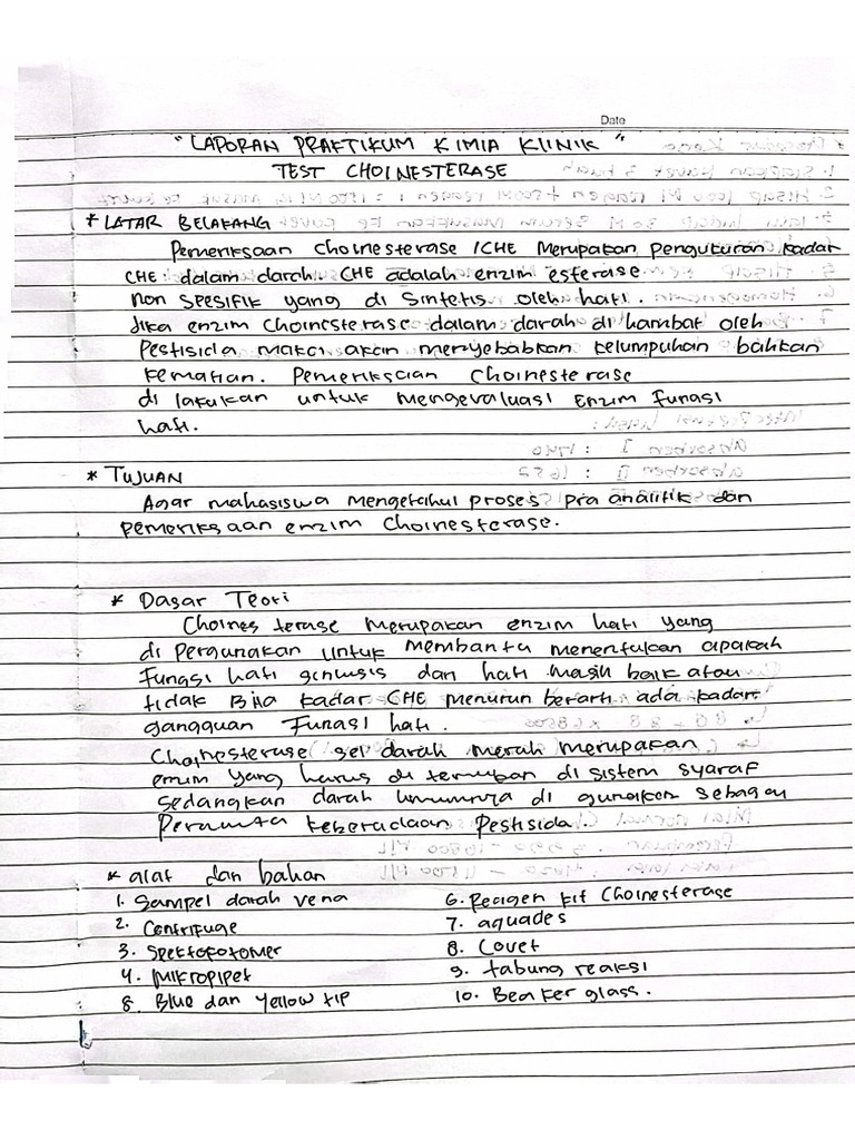 Laprak Kimnik Septhia 2b TLM | PDF