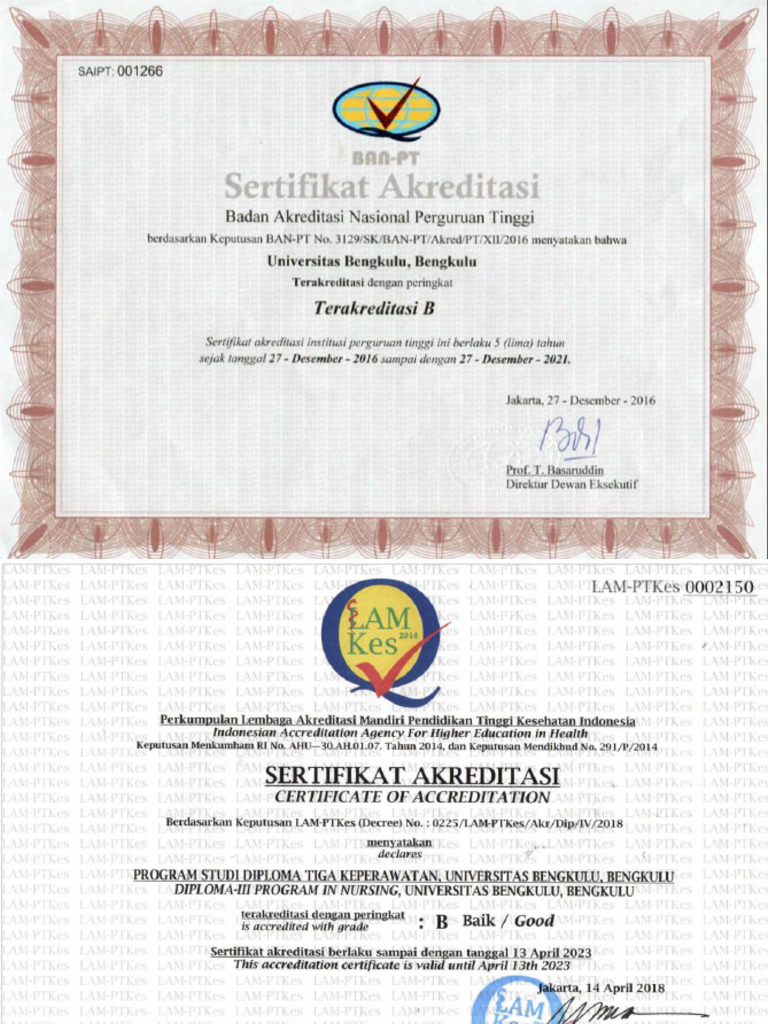 Akreditasi kampus & program studi | PDF