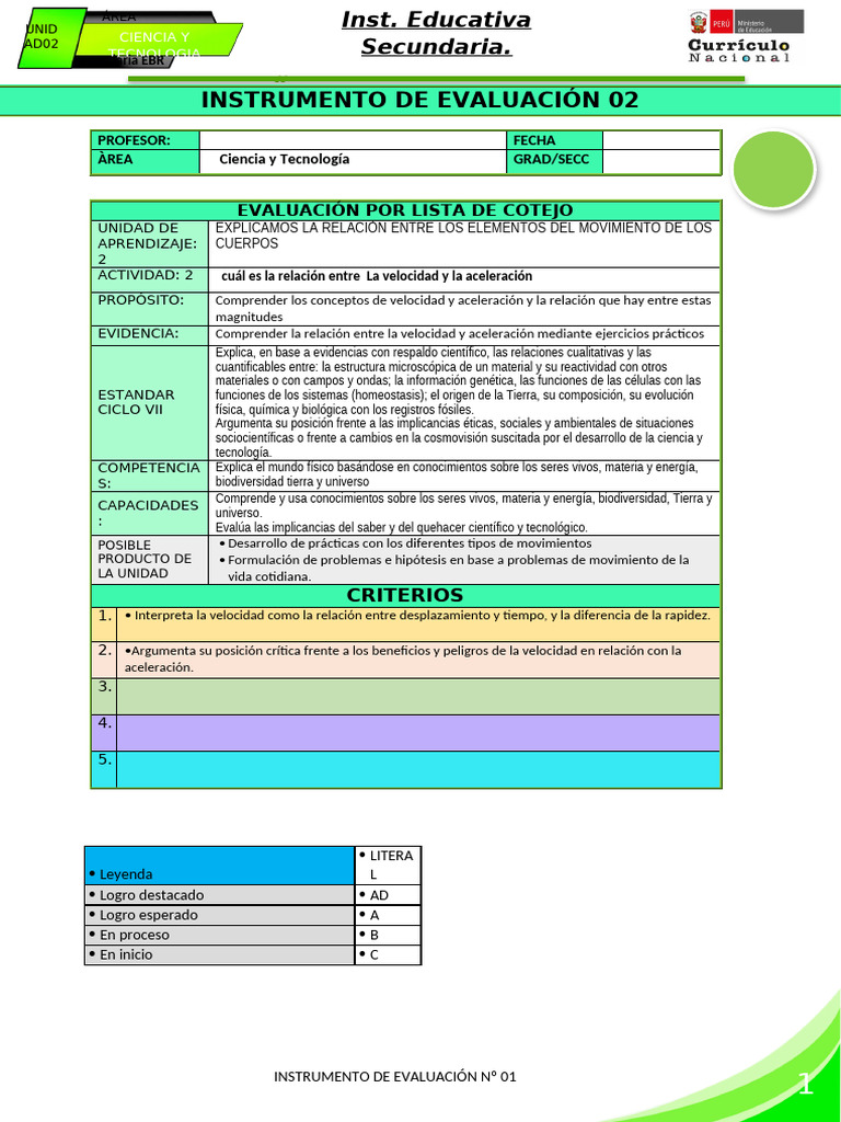 5º LC Act 2 - Cyt-U2 | PDF