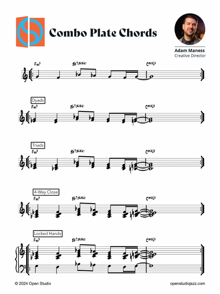 Combo Plate Chords - Adam Maness | PDF