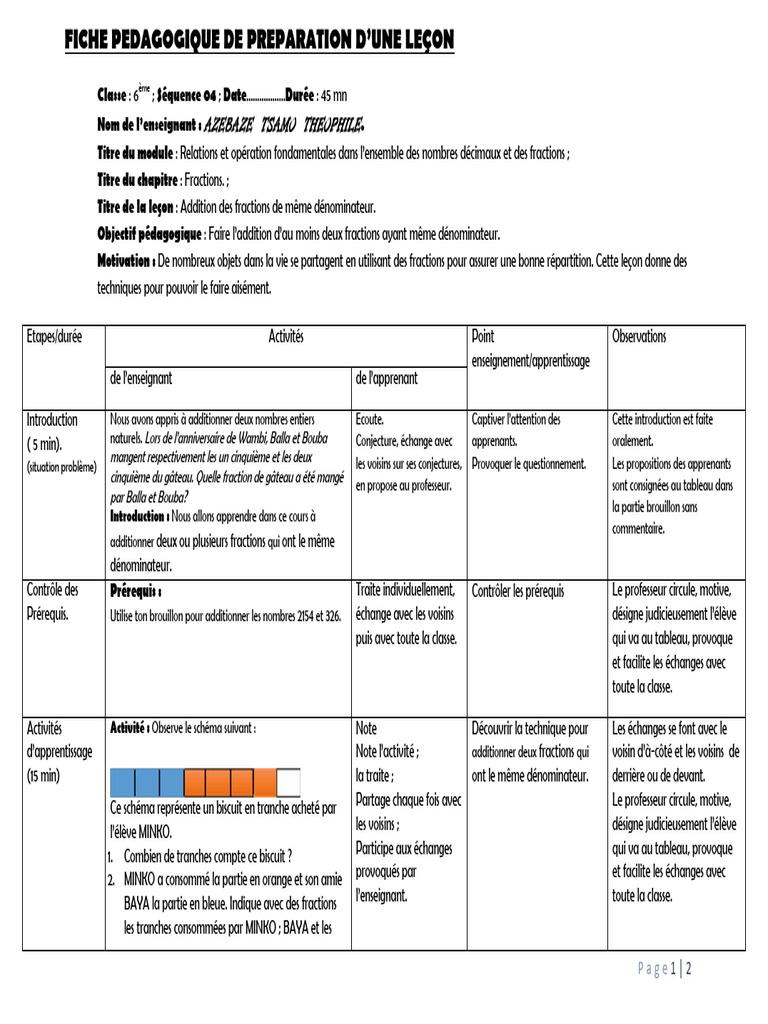 APC 6ème Act Num | PDF
