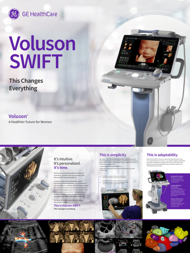 Brochure - Voluson SWIFT BT23 | PDF