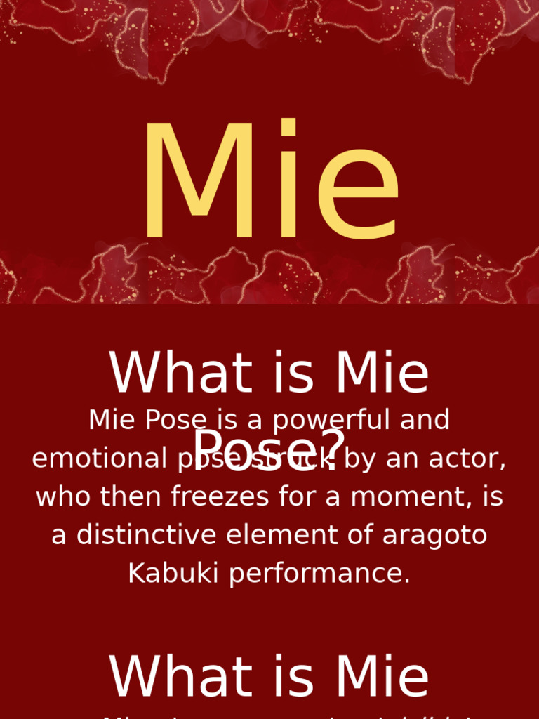 Mie Pose | PDF