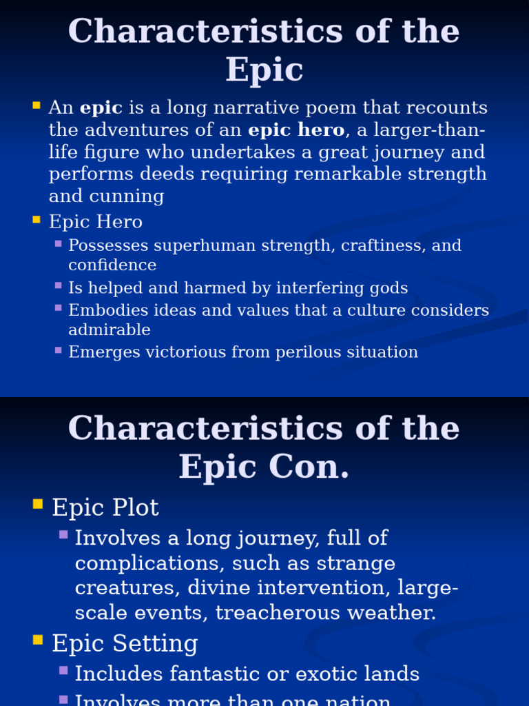 Epic | PDF