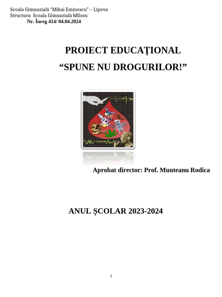 Viata Noastra Fara Droguri | PDF