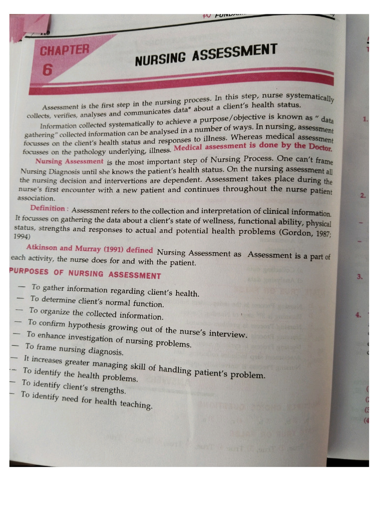 Nursing Assessment Pdf