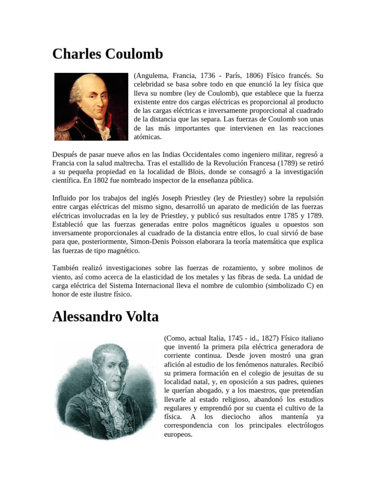 Charles Coulomb | PDF