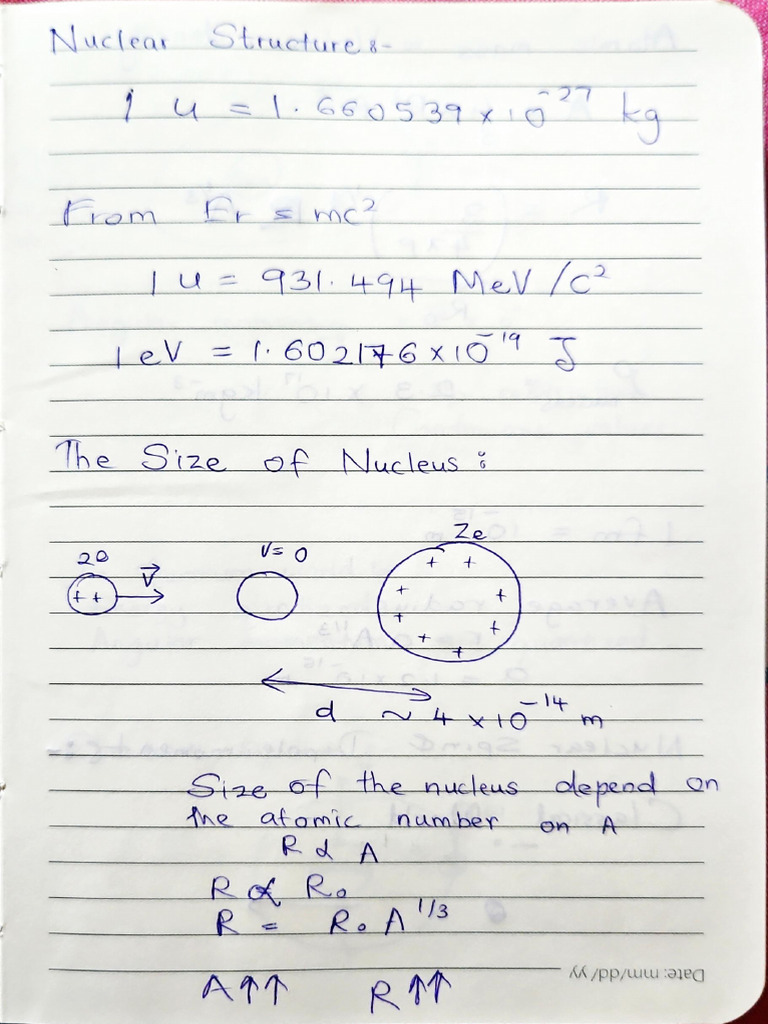 Particle Physics Note | PDF