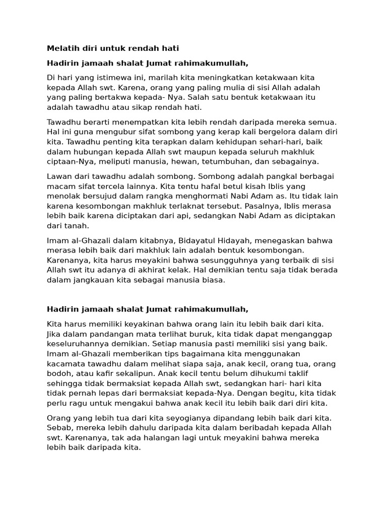 Ahnaf Khutbah | PDF | Islamic Belief And Doctrine | Quran