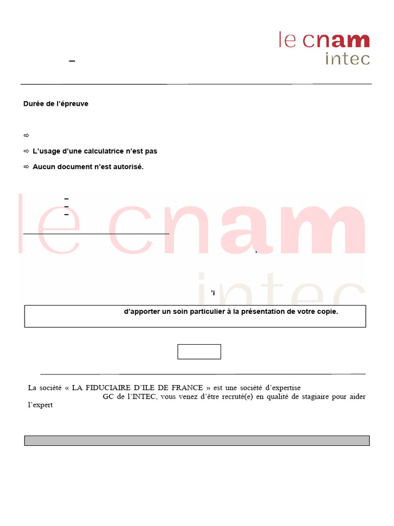 119 Exam Final 2018 Sujet | PDF