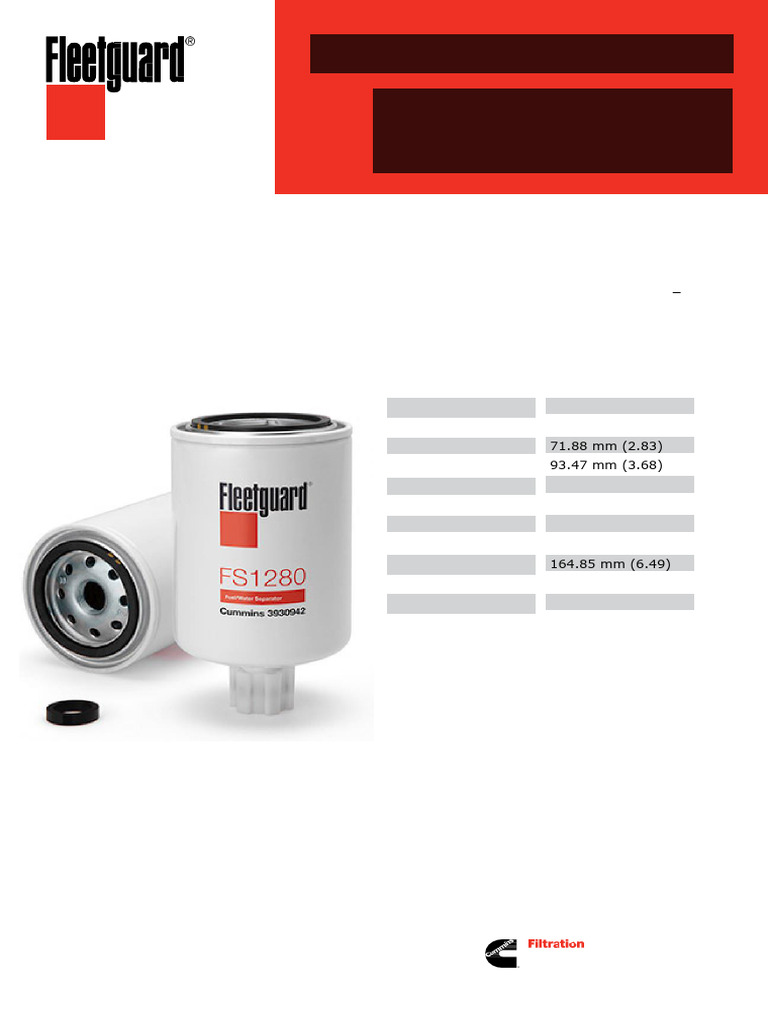 Datasheet FS1280 | PDF
