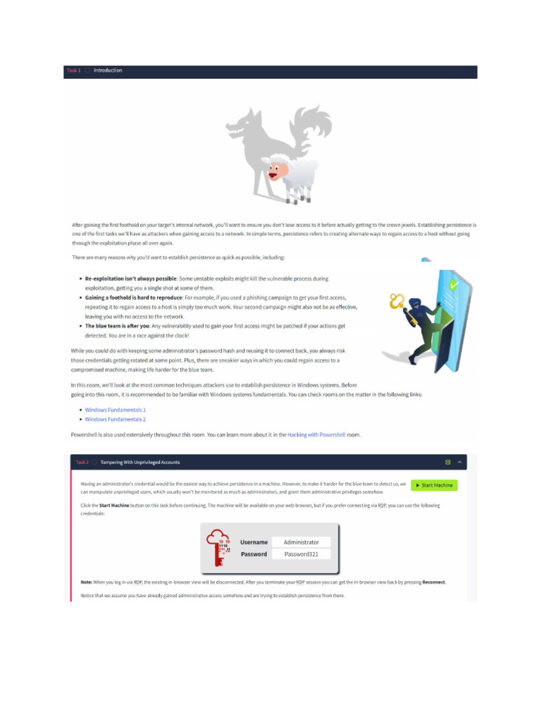 Windows Local Persistence | PDF