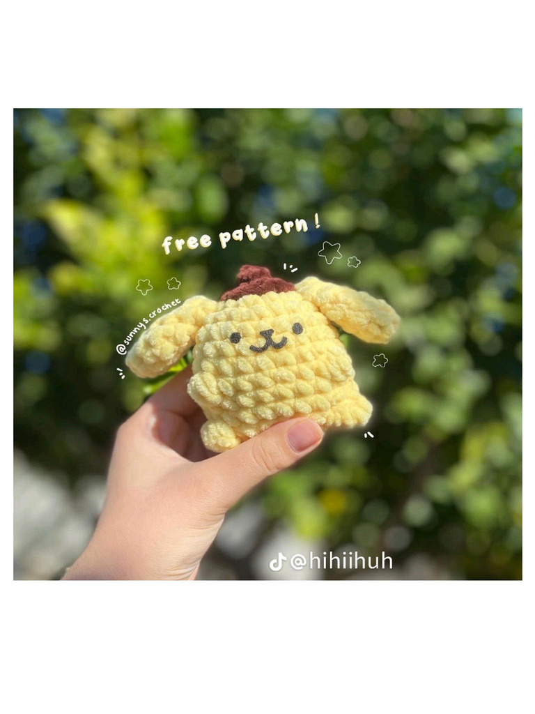 Pompompurin (1st Pattern I Tried) | PDF