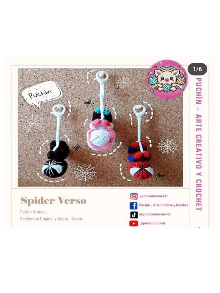 Spiderman Keychains - Spanish | PDF
