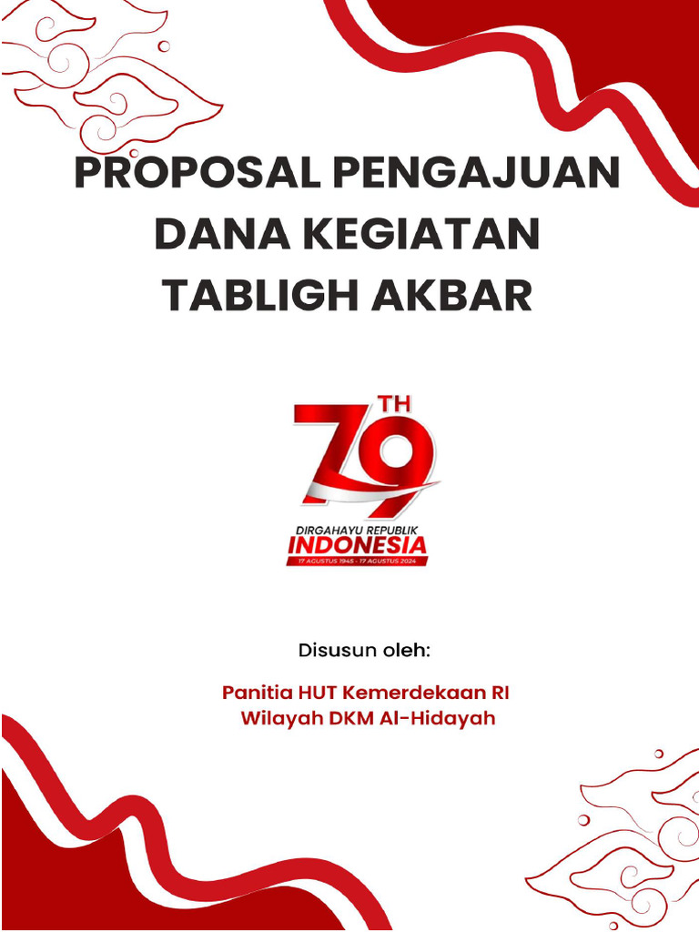 Proposal Tabligh Akbar | PDF
