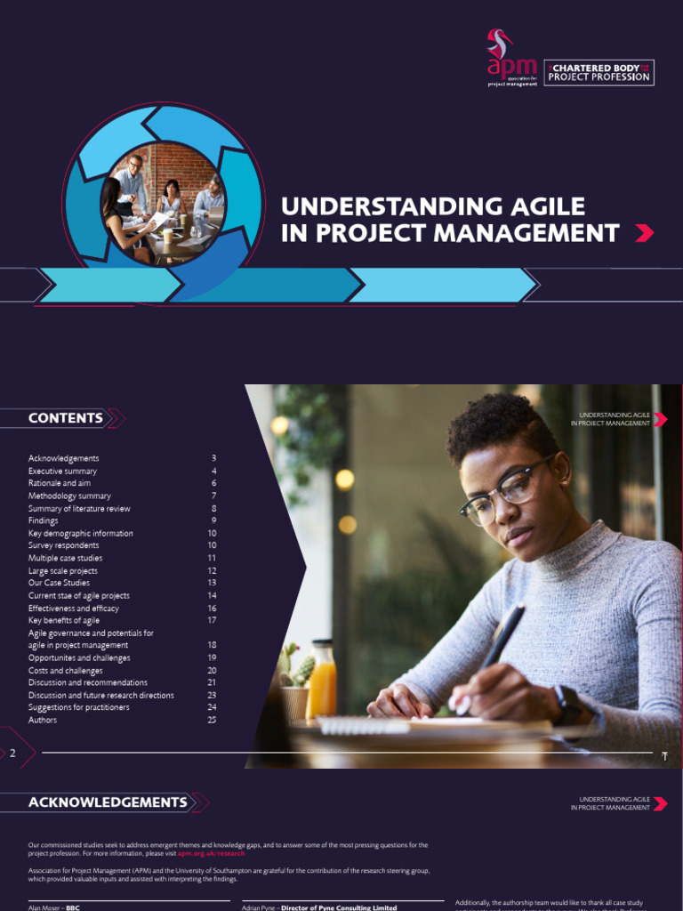 Understanding Agile in Project Management - APM Resrearch | PDF