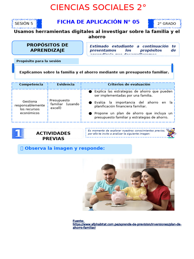 Ficha 5- Cc.ss 2do (1) | PDF