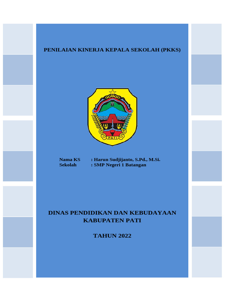 Cover PKKS 2022 SMP Negeri 1 Batangan | PDF