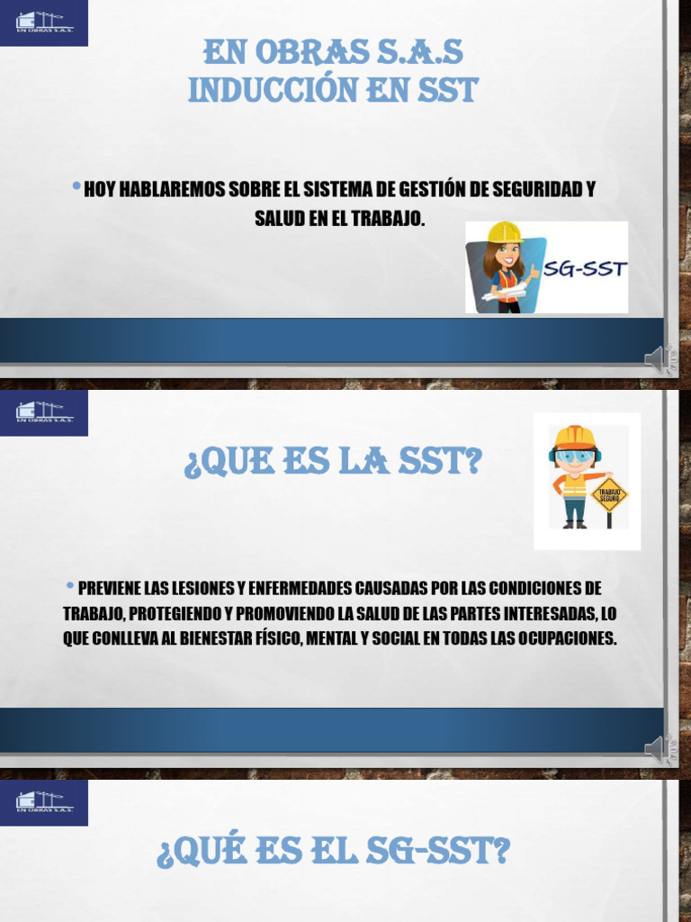 Inducción SG-SST | PDF