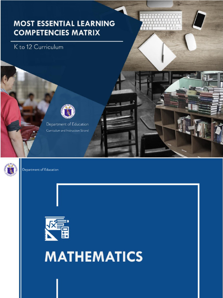 Content Standard & Learning Competencies | PDF
