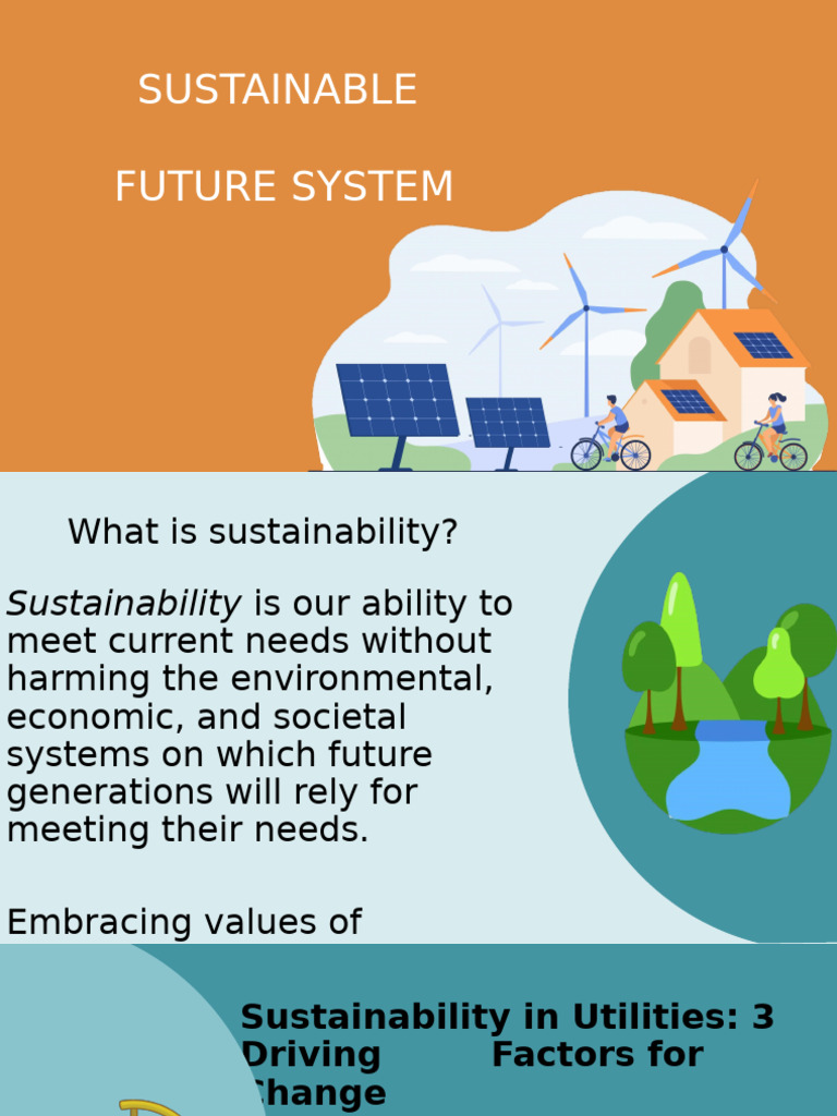 Sustainable Future Systems | PDF | Renewable Energy | Sustainability
