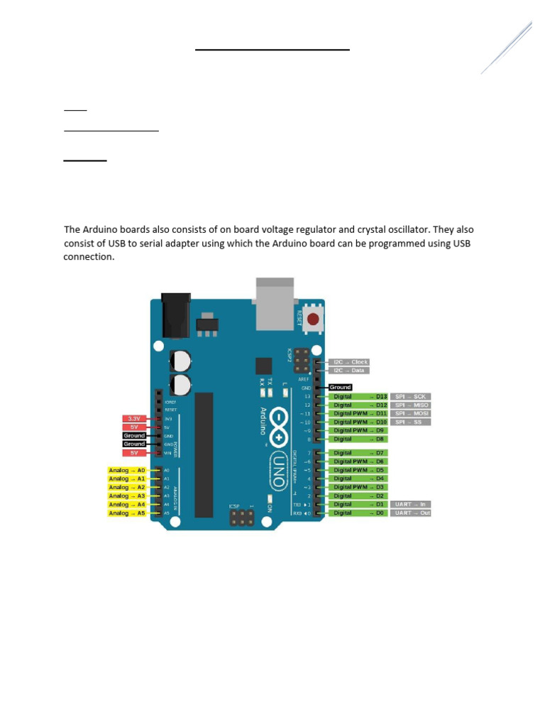 IOE1 | PDF | Arduino | Teaching Methods & Materials