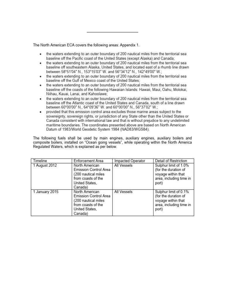 ECA - North America | PDF
