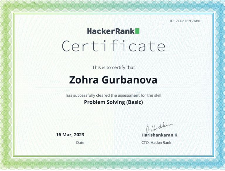 Problem - Solving - Basic Certificate | PDF