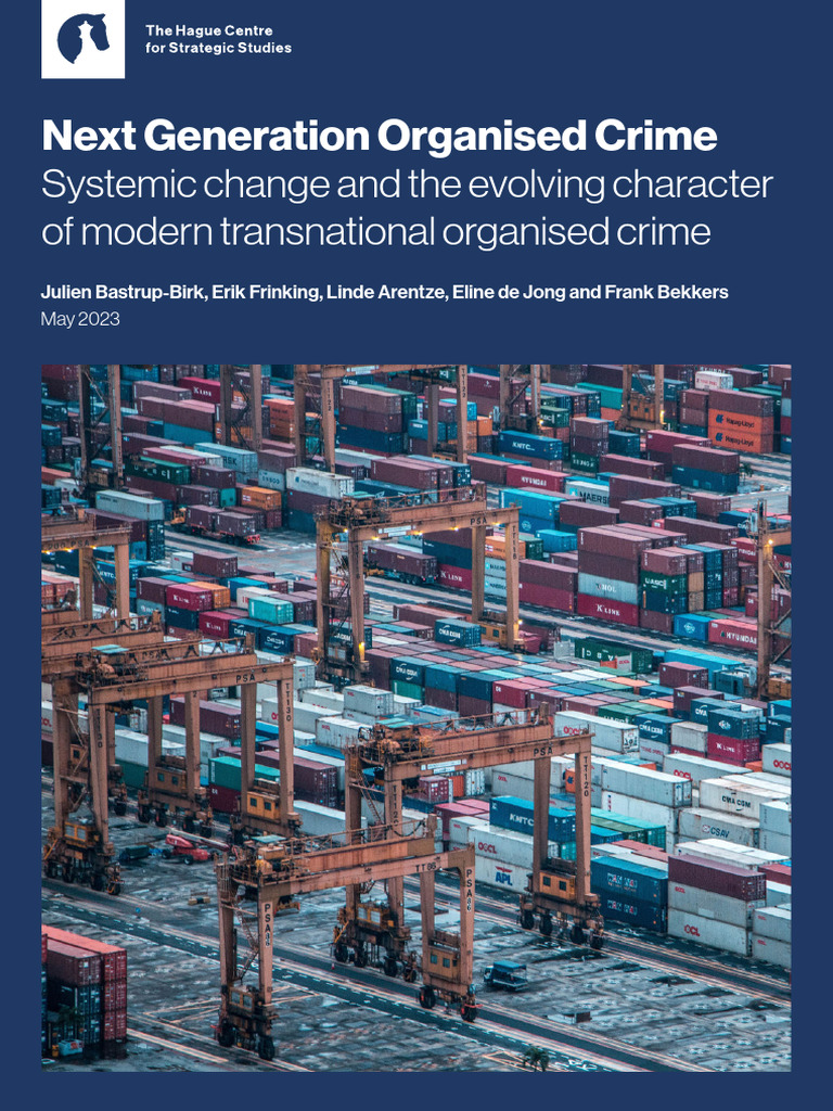 Next Generation Organised Crime HCSS 2023 V2 | PDF